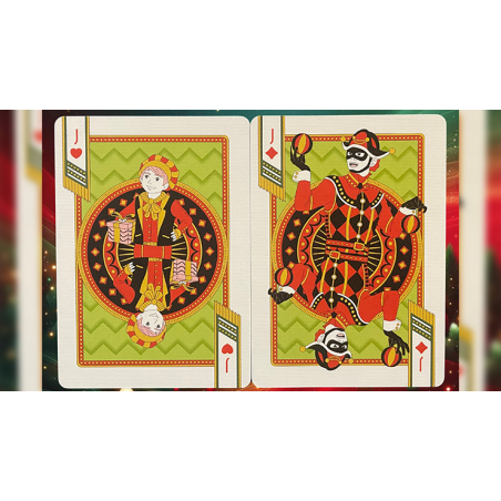 Bicycle Nutcracker (Red) Playing Cards
